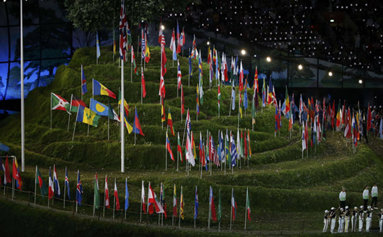 OLYMPIC FLAGS